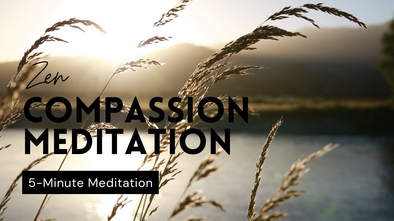 Self Compassion Meditation | 5 Minute Meditation | Guided Meditation ...