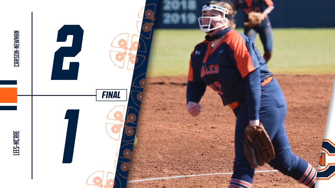 Carson-Newman Softball Rewind: C-N 2, Lees-Mcrae 1 Full Game Broadcast ...