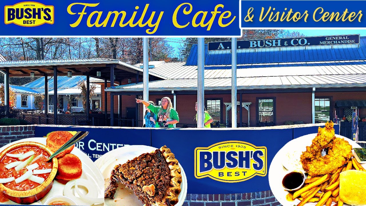 BUSH'S BEST FAMILY CAFE & VISITOR CENTER Chestnut Hill, Tennessee SMOKY ...