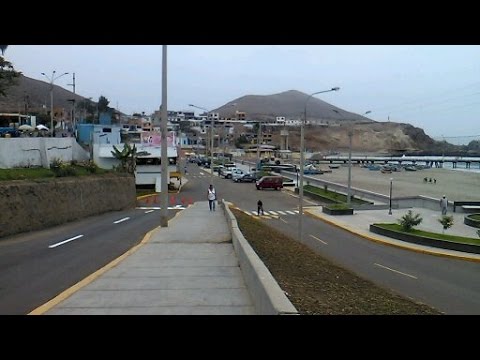 CHANCAY: Chui inaugura Malecón del Puerto - YouTube