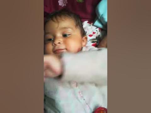 Learning Shaking Head । Simran paudel । Cute Baby - YouTube