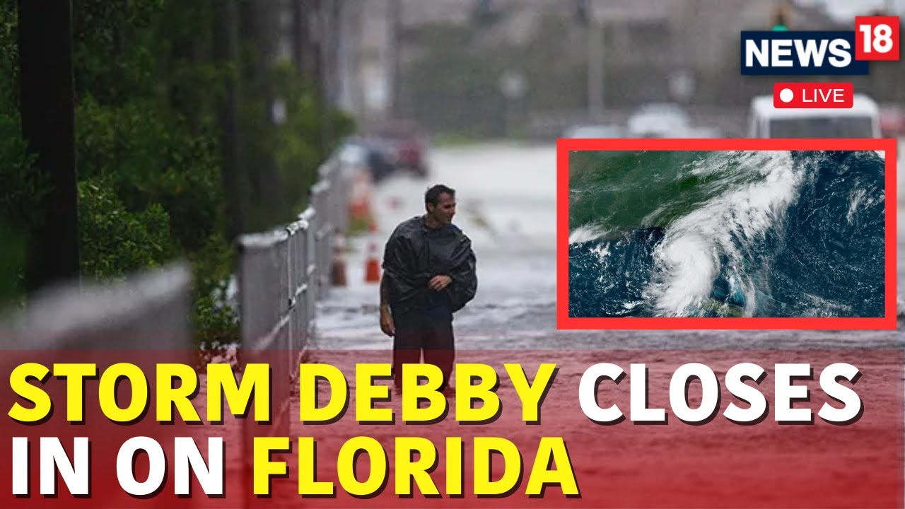 Storm Debby Live Updates | Tropical Storm Debby To Bring Flooding To ...