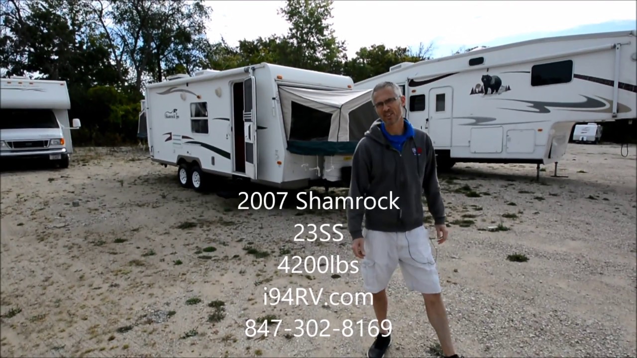 www i94RV com 2007 FLagstaff Shamrock 23SS Hybrid Camper RV Travel ...