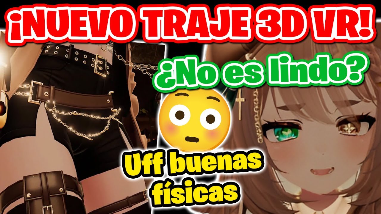 MEICA REVELA NUEVO TRAJE 3D VR POR SU CUMPLEAÑOS【Meica05】 - YouTube