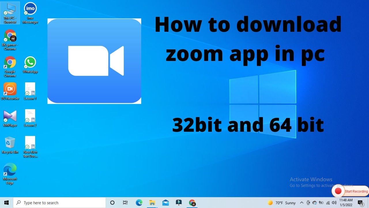 How To Download Zoom on PC / Laptop - YouTube