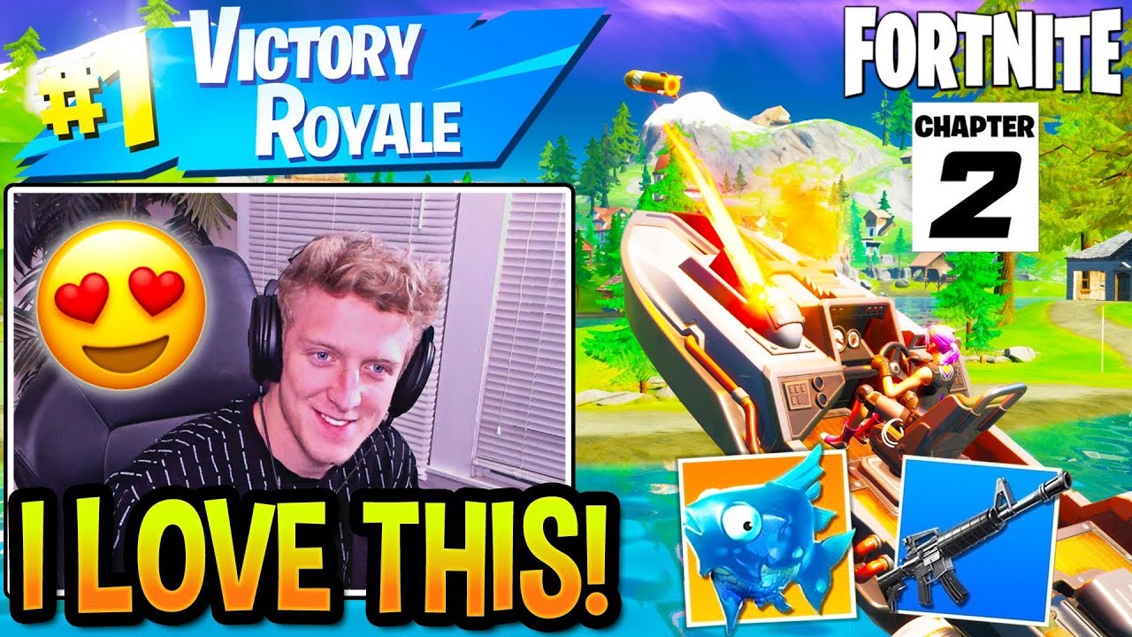 TFUE & STREAMERS *FIRST WINS* in Chapter 2! UPGRADED ITEMS, SECRETS ...