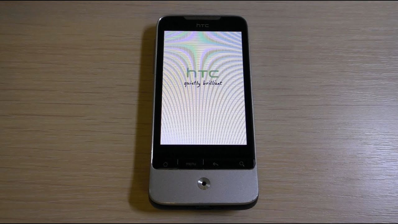 HTC Legend Boot animation - YouTube