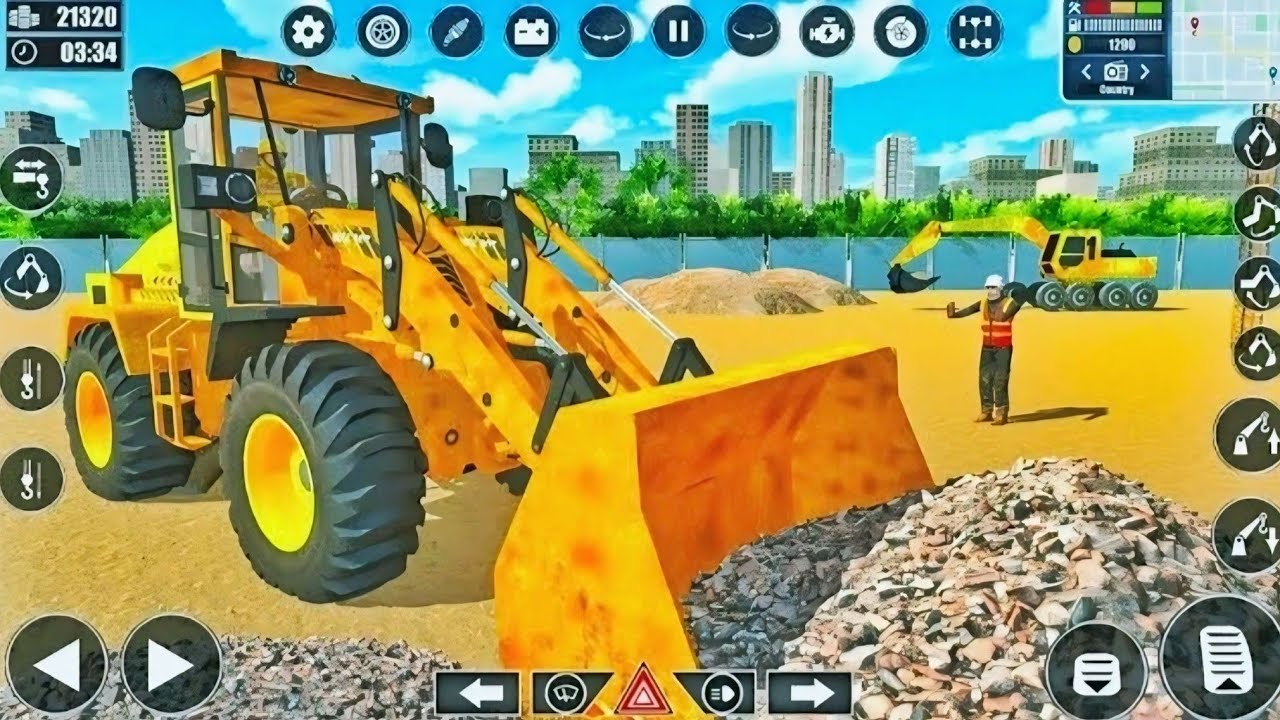 JCB Loadar Draving - Best JCB machine Game New JCB Android Gaming Video ...