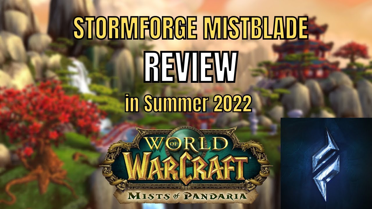 STORMFORGE MISTBLADE in Summer 2022 - REVIEW - YouTube