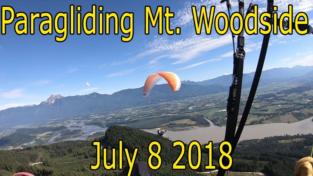 Paragliding Mt. Woodside, July 8 2018. Ozone Swift 4. - YouTube