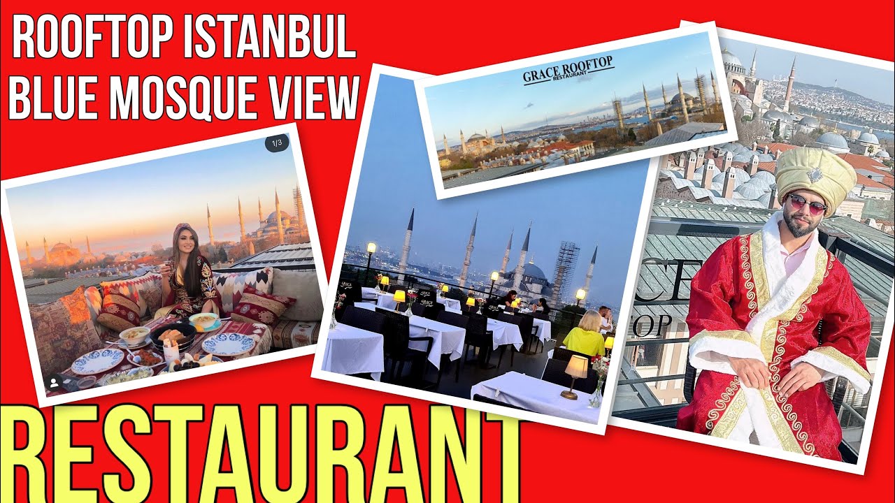 Rooftop Restaurant Istanbul (GRACE ROOFTOP)speciality (Turkish ...