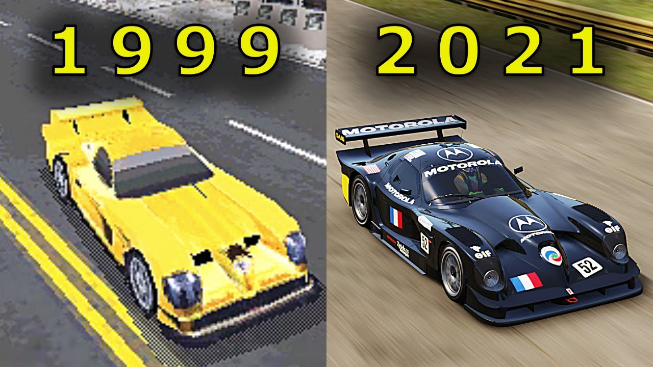 Panoz Esperante GTR-1 Evolution in Racing Games - YouTube