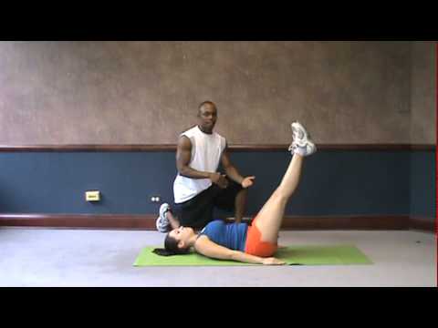 How to Do a Leg Raise - YouTube