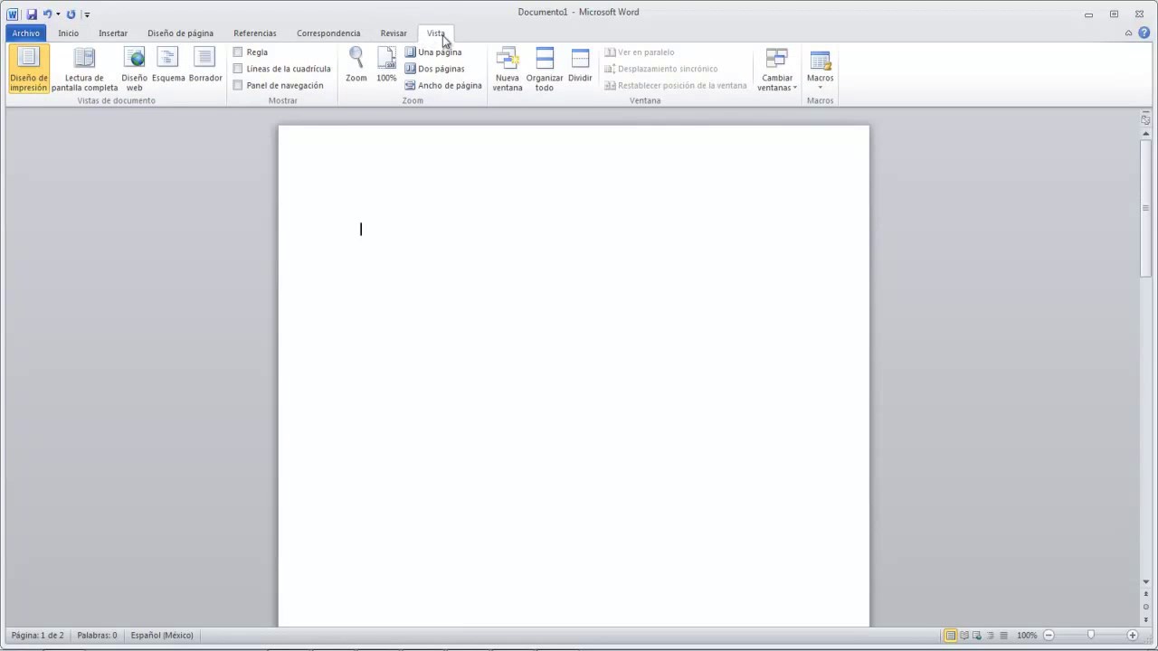 COMO COLOCAR LA REGLA EN WORD - YouTube