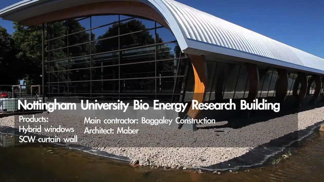 Nottingham University Bio Energy Research Building - YouTube