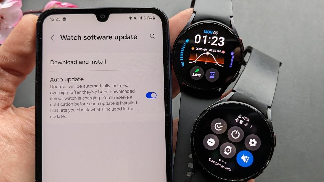 How to Update or Turn On/Off Automatic Updates on Samsung Galaxy Watch ...
