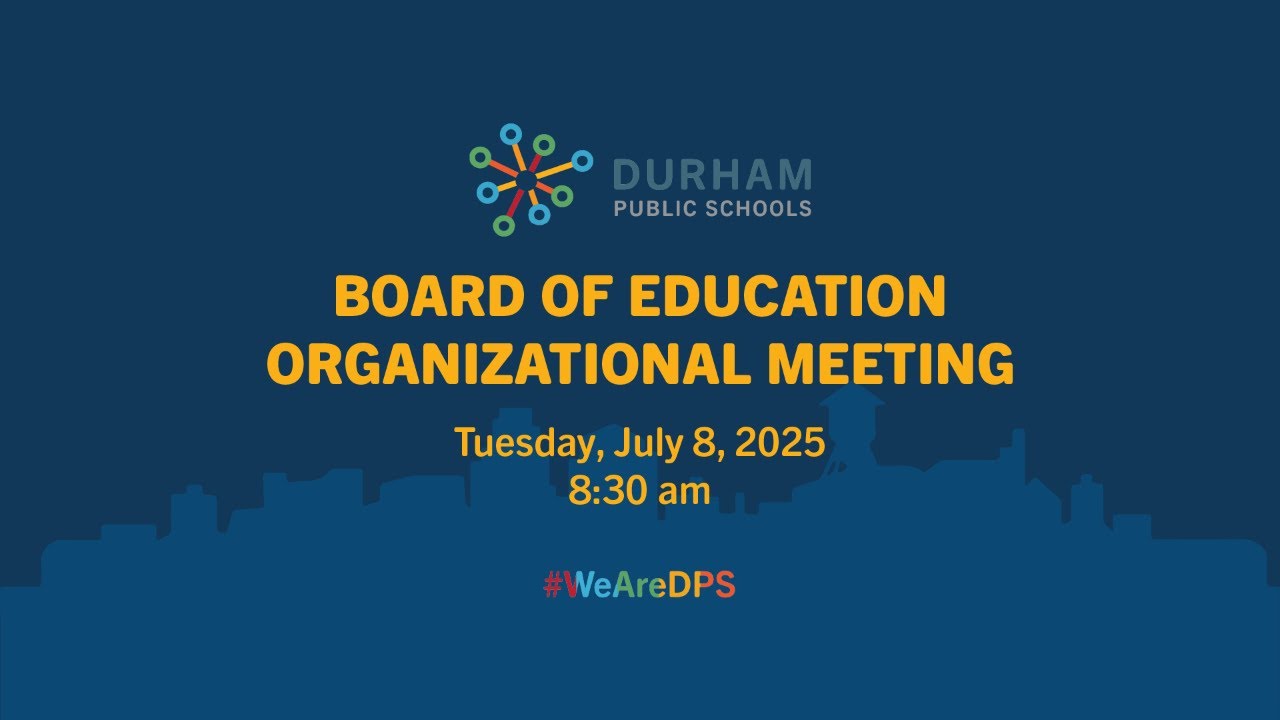 #DPSCommunity | DPS Board of Education Organizational Meeting | 7/8/25 ...