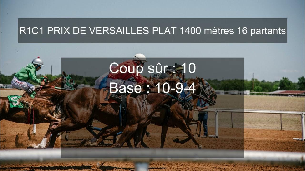 PRONOSTIC QUINTÉ DU JEUDI 05 OCTOBRE 2023 PRIX DE VERSAILLES R1C1 - YouTube