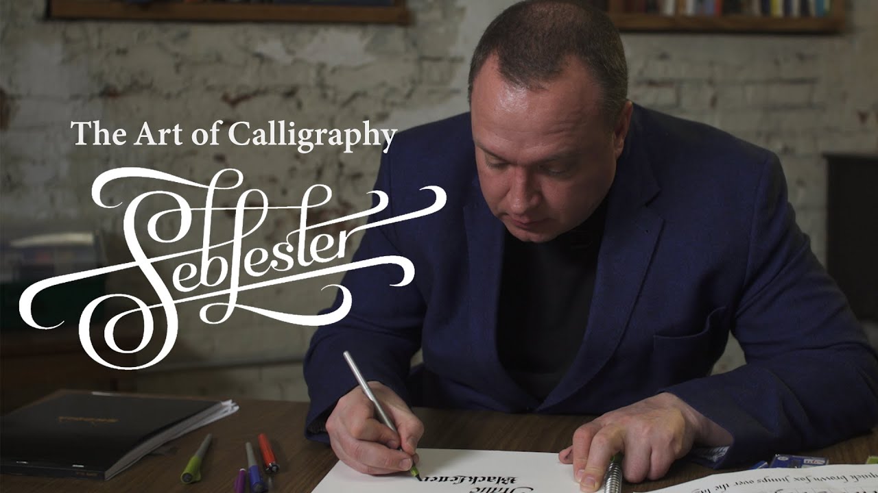 Seb Lester and the Art of Calligraphy | Skillshare Shorts - YouTube