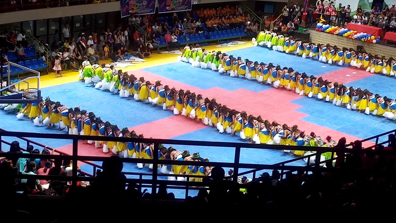 Rhythmic dance competition #hagonoy national high school🏫 performance ...