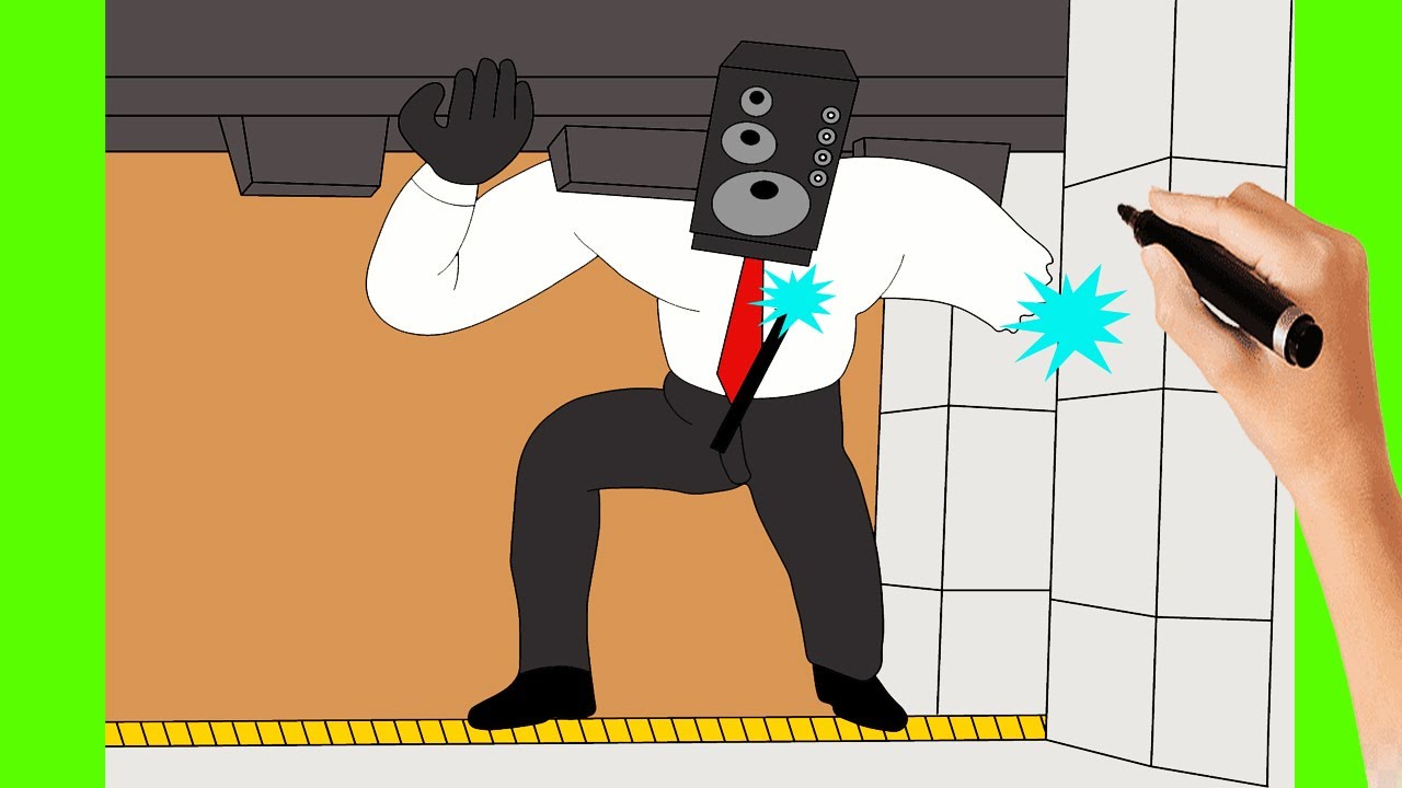 How to draw LARGE SPEAKERMAN FROM 67 part 4 | Skibidi Toilet | Crazy ...
