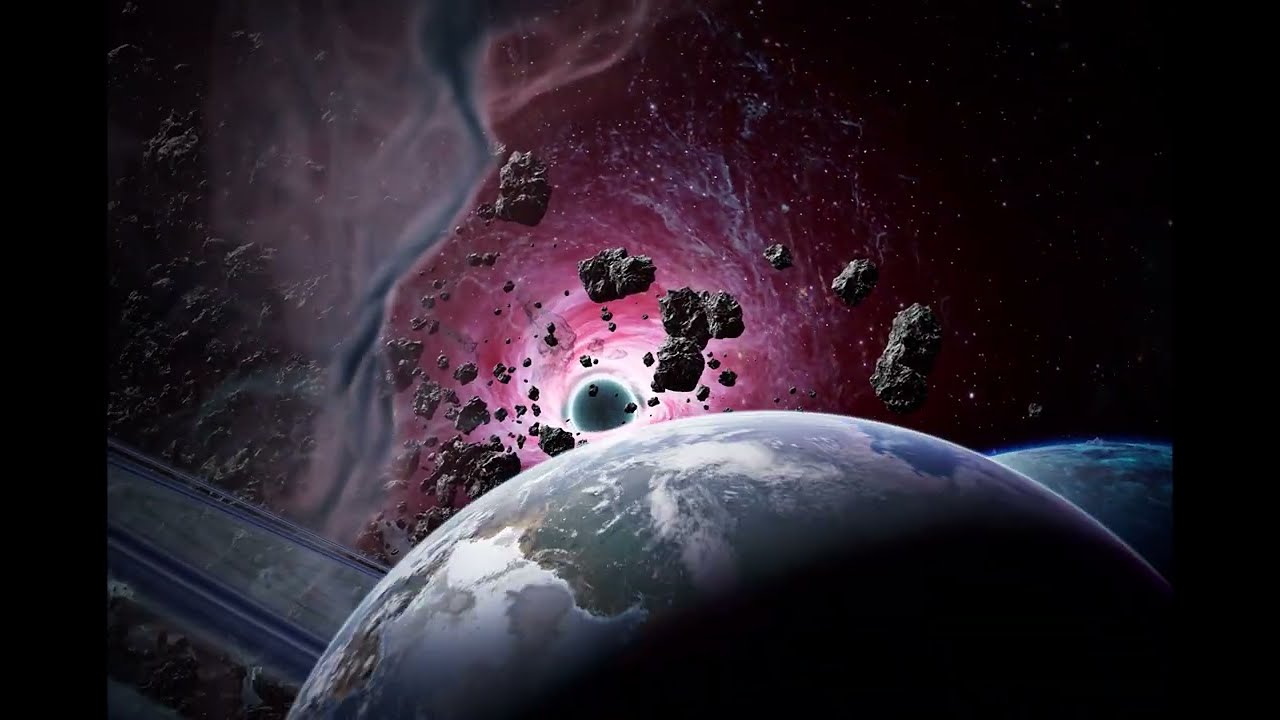 Gas Giant near a Black hole || UE 5 Render - YouTube