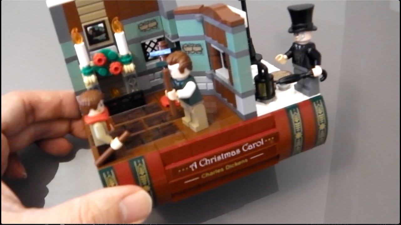 LEGO SET Montaggio "Christmas Carol" ... set esclusivo - YouTube