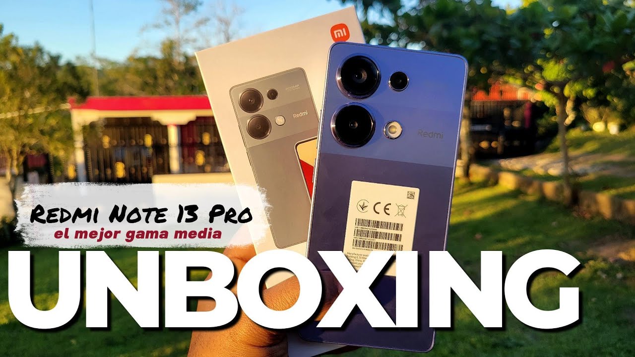 Redmi Note 13 Pro | Unboxing en español - YouTube
