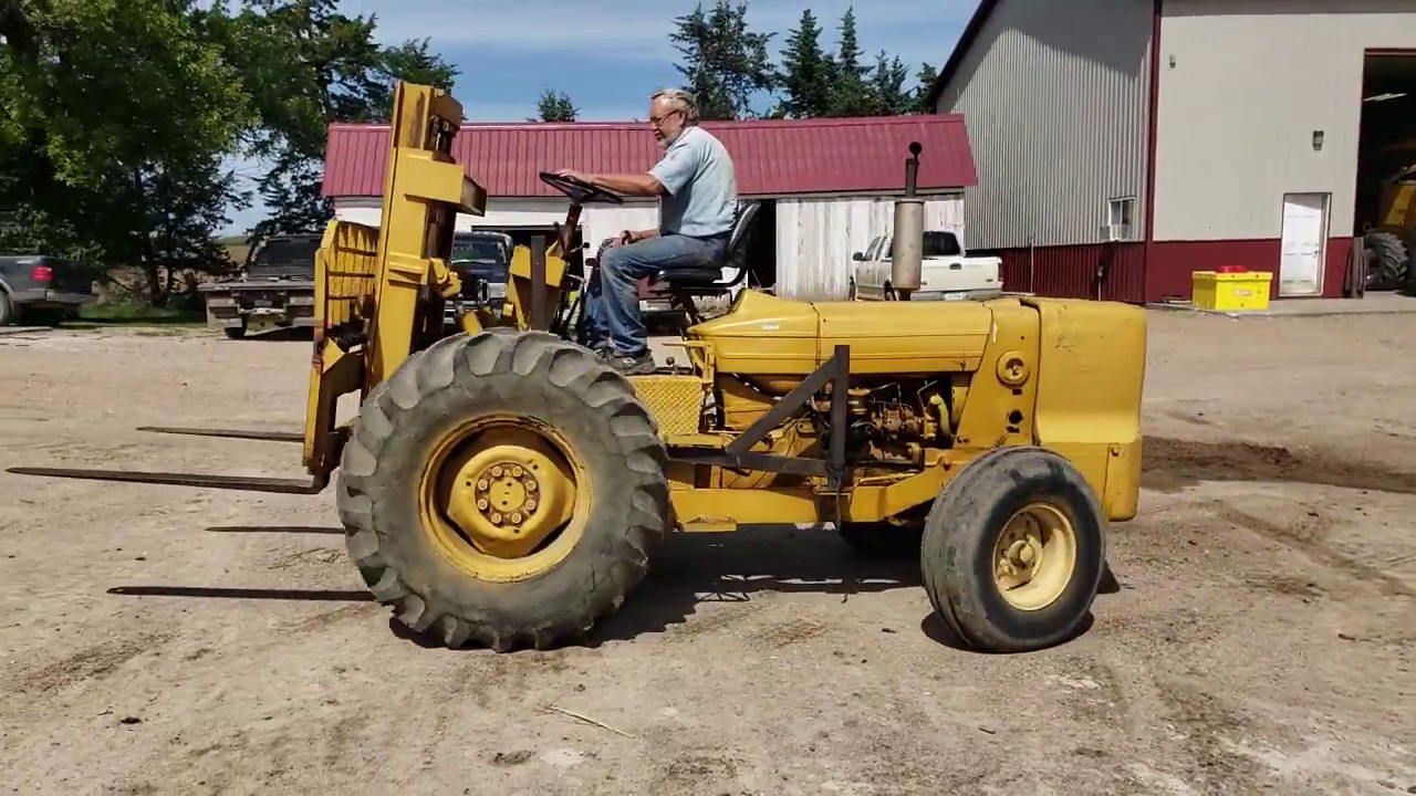 Ford Rough Terrain Forklift - YouTube