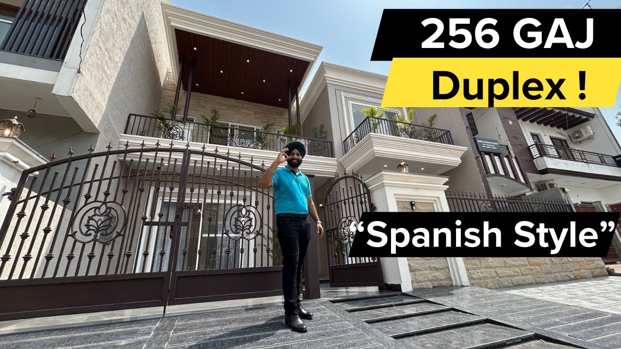 256 SQ YD 6 Bedroom Luxury Duplex For Sale | Sector -125 Mohali ! - YouTube