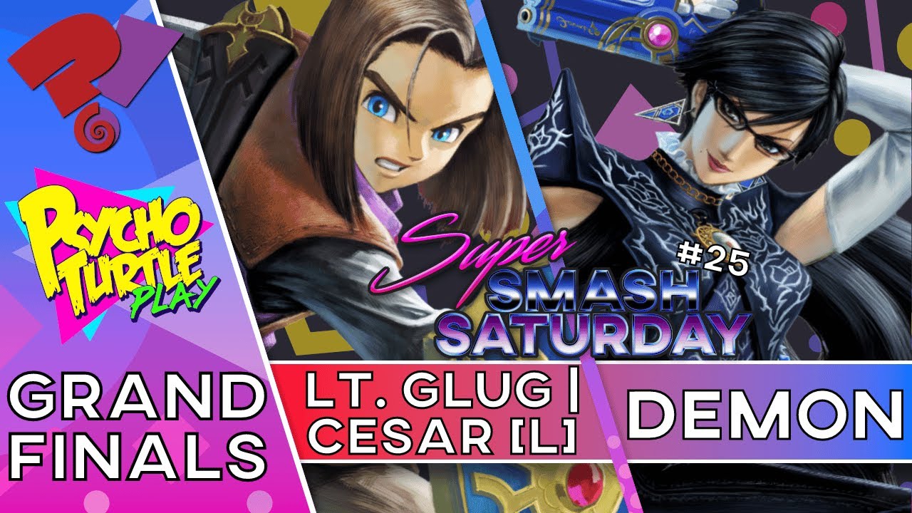 Super Smash Saturday #25 - Demon vs Lt. Glug | Cesar / Grand Finals ...
