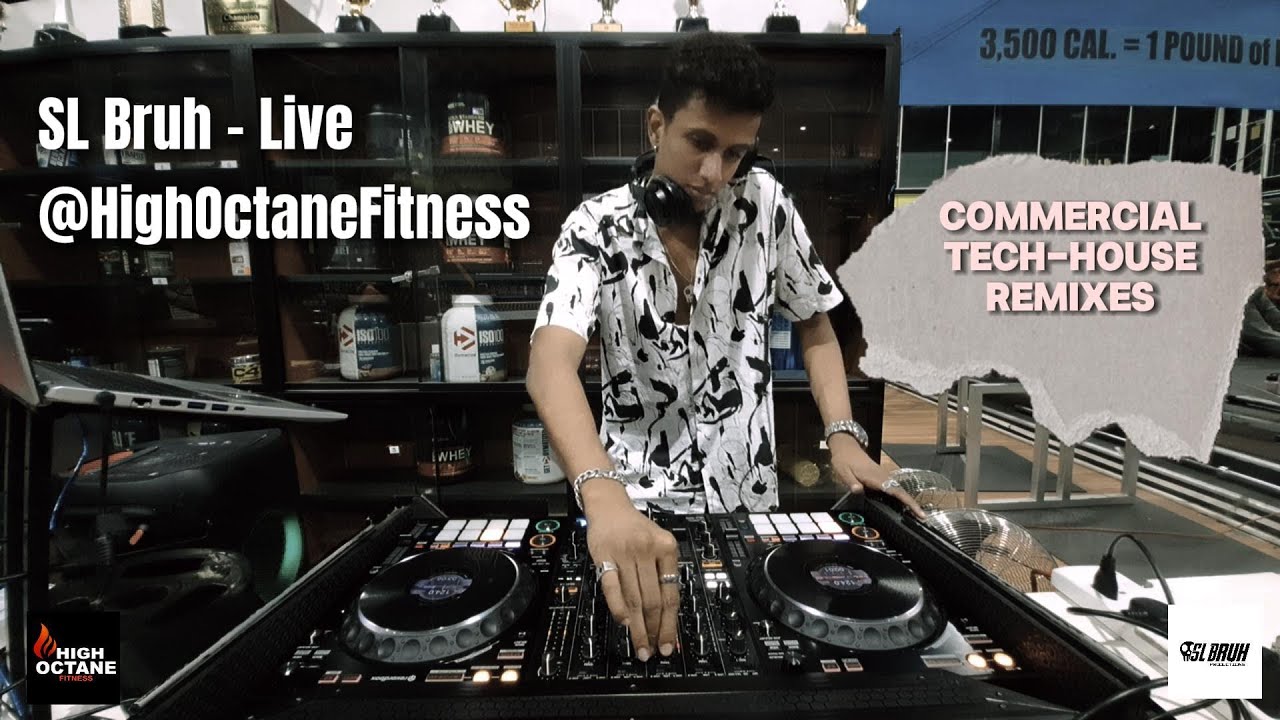 30-Minute Live DJ Set at High Octane Fitness | Tech House Remixes - SL ...