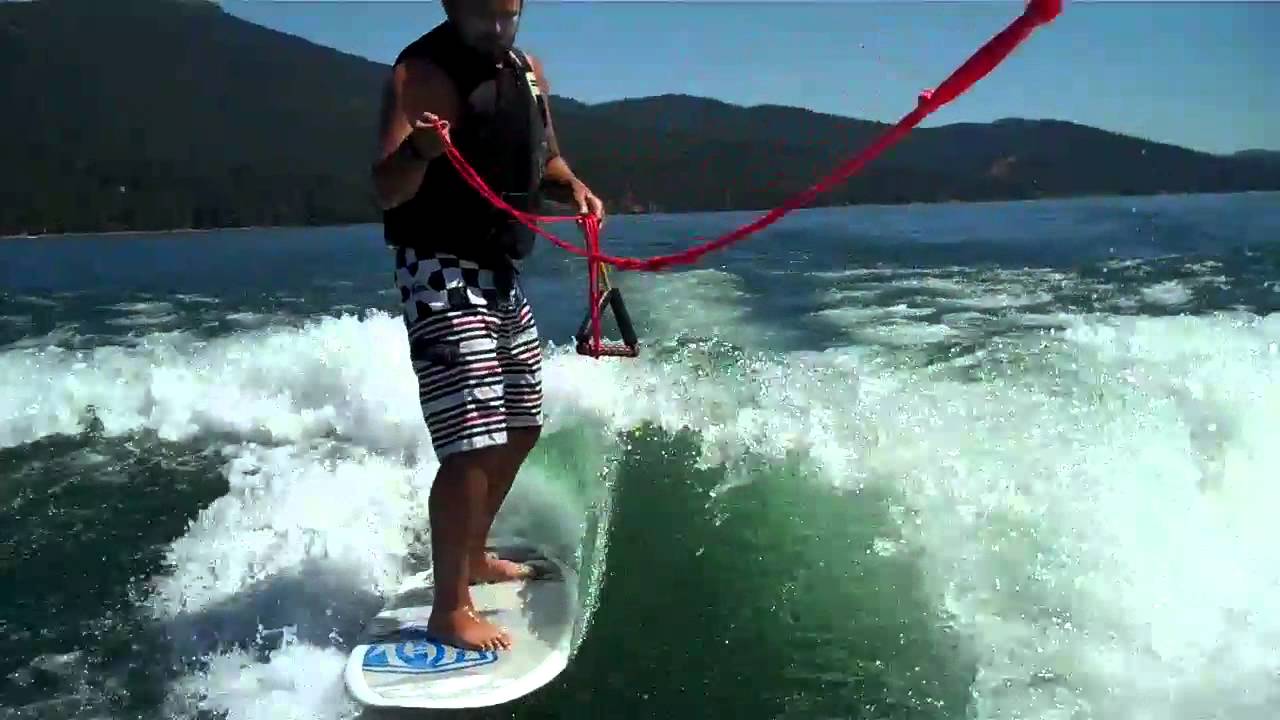 Matt wake surfs - YouTube