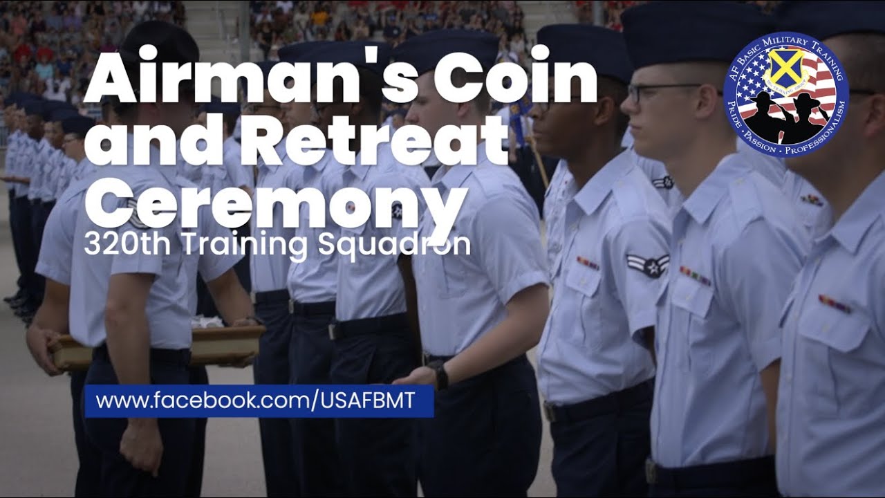 320th Training Squadron Airman's Coin and Retreat Ceremony -- August 31 ...
