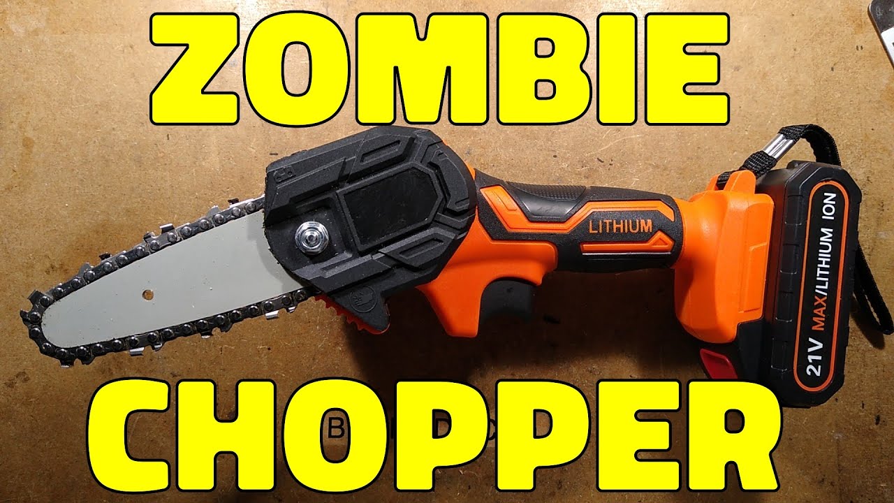 eBay finger-chopping pocket chainsaw - YouTube