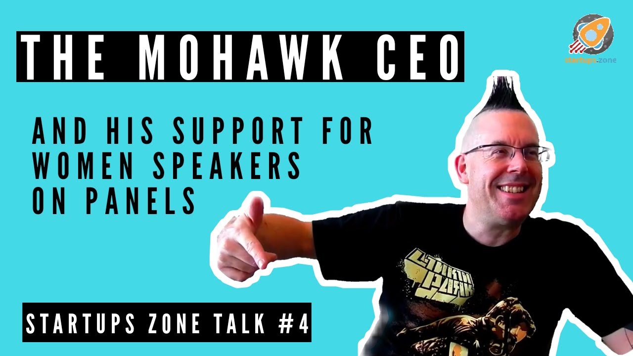 The story of the only CEO with Mohawk Chris Reed - Startups Zone Talk ...