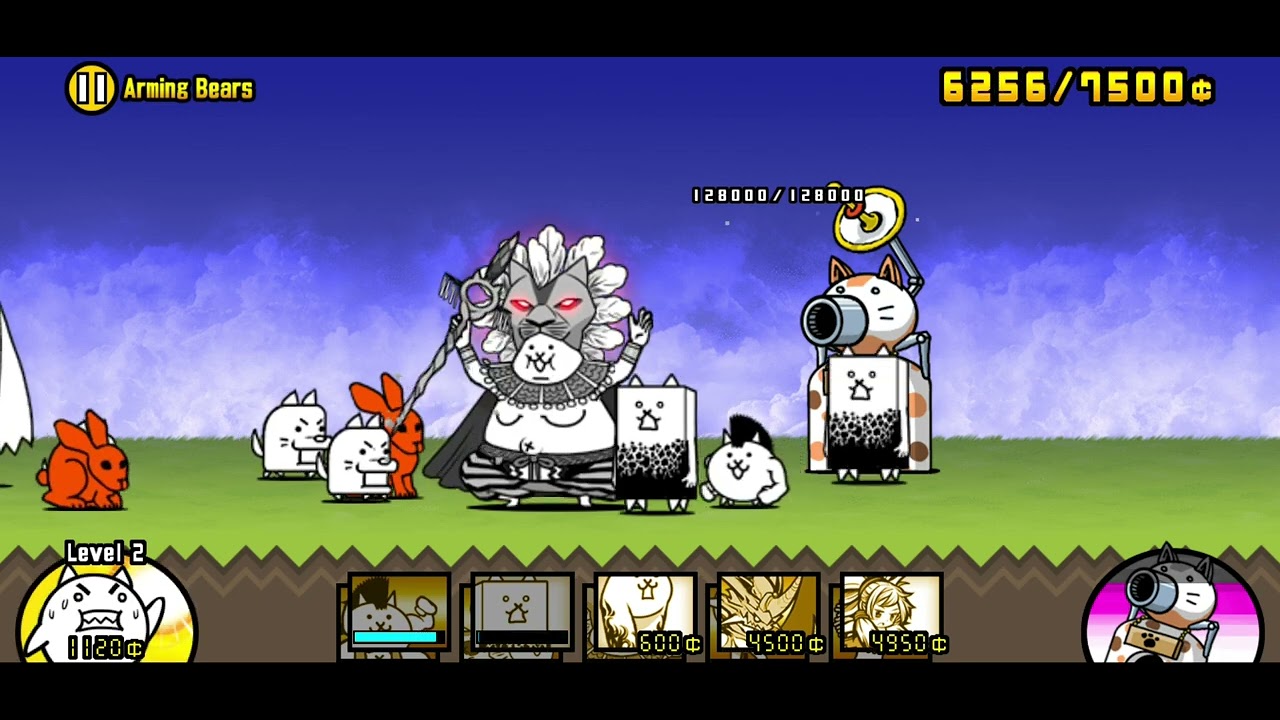 Battle Cats Arming Bears ⭐️⭐️⭐️ - Bears Be Bare Stage 5 - YouTube