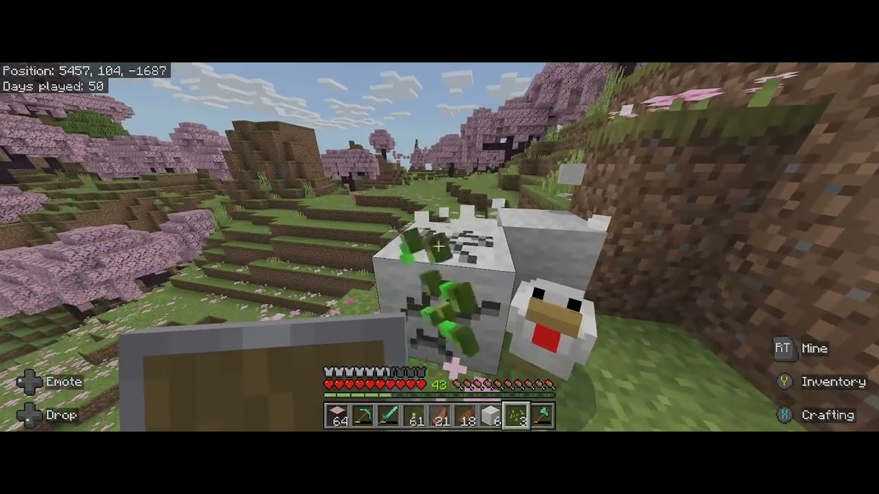 Funny Minecraft noob "That's a good chicken" lolz #minecraft - YouTube