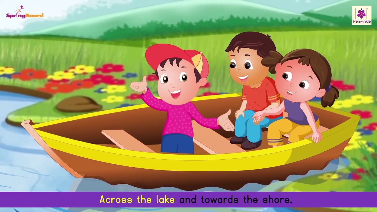 My Brown And Yellow Boat | Nursery Rhyme For Kids | Periwinkle - YouTube