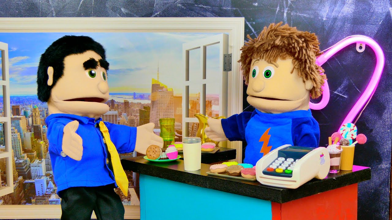 Coffee Shop | Comedy Puppet Show - YouTube