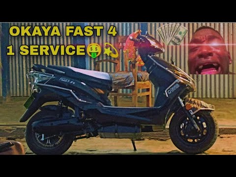 Okaya Fast 4 😔 First Service Experience🤔|| hritik raj || Electric ...