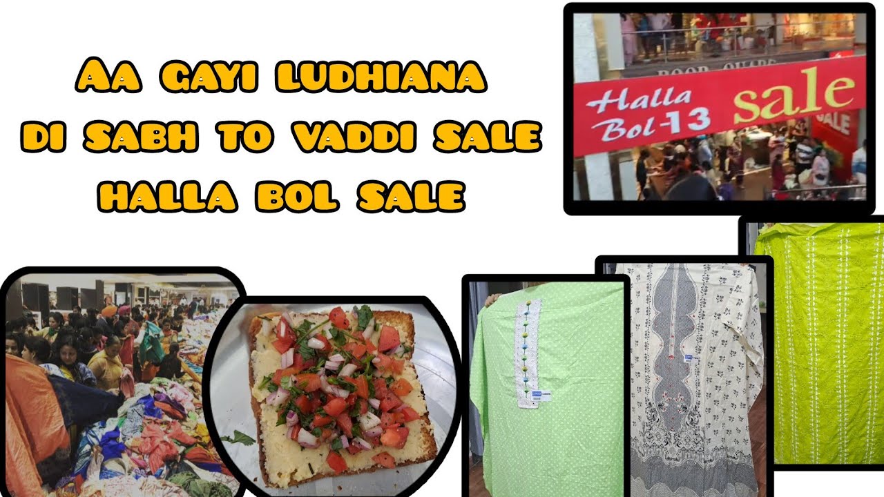 Halla bol sale vlog 90 - YouTube