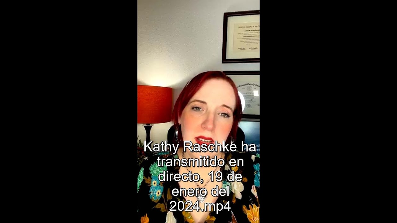 Kathy Raschke ha transmitido en directo, 19 de enero del 2024 - YouTube