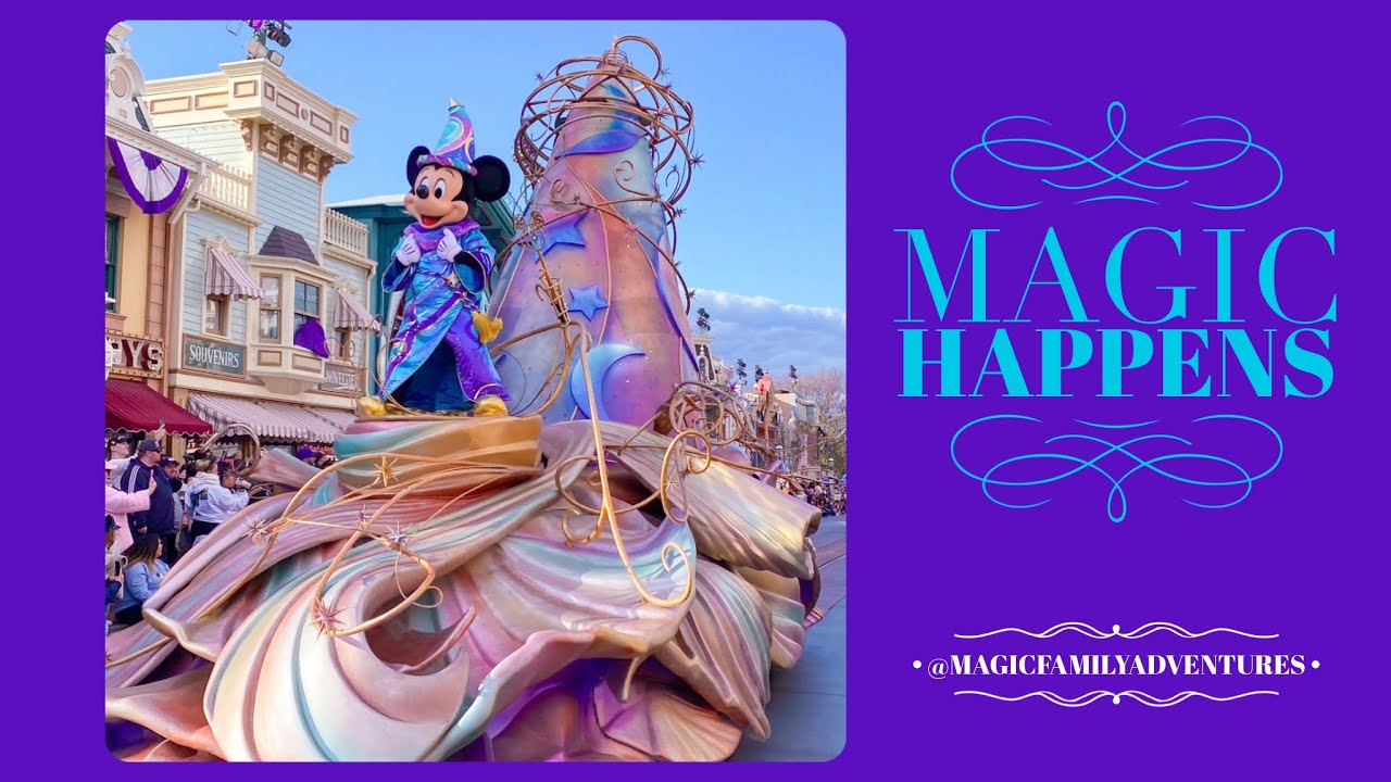Magic Happens Parade at Disneyland Resort 2023 - YouTube