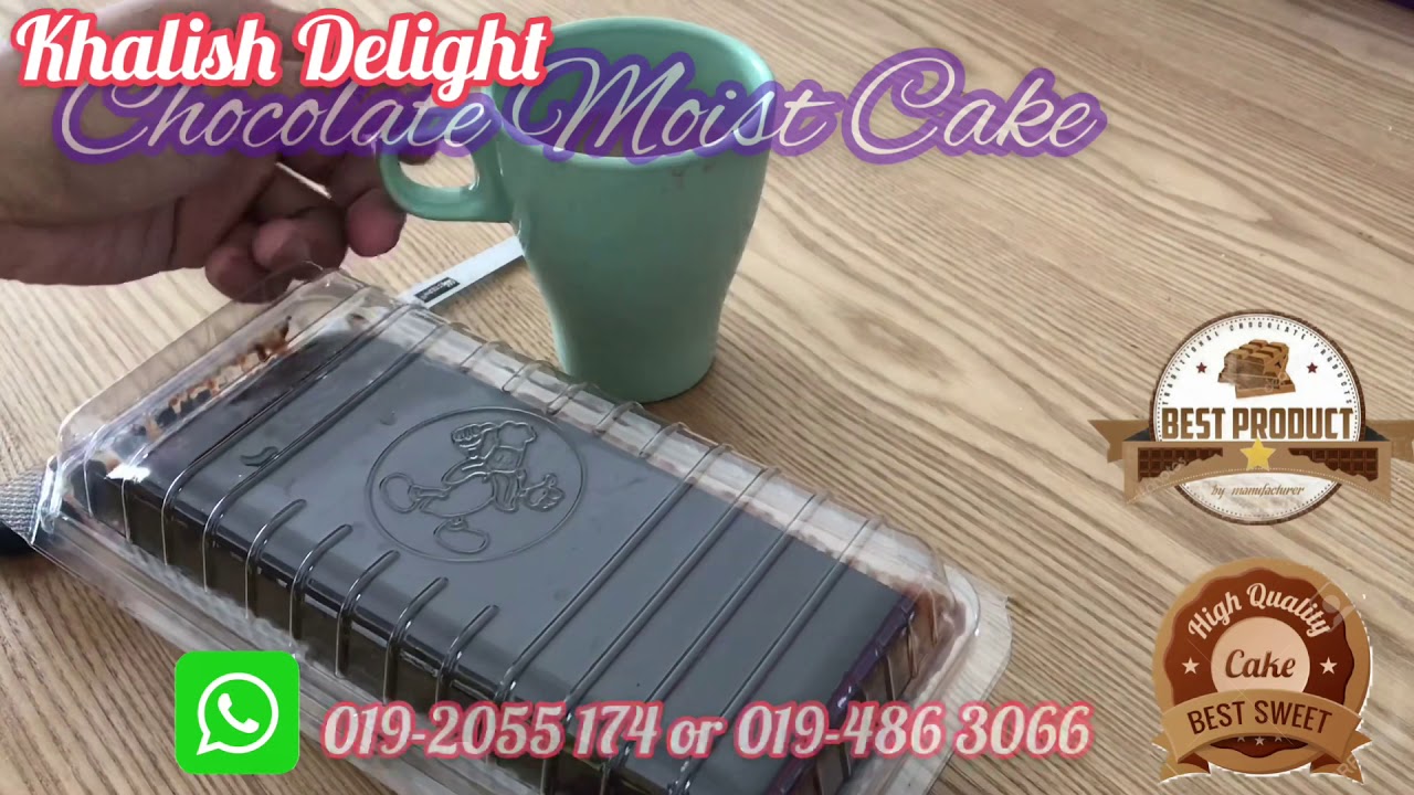 Chocolate Moist Cake | Kek Cokelat Lembut | Hubungi Kami Untuk Tempahan ...
