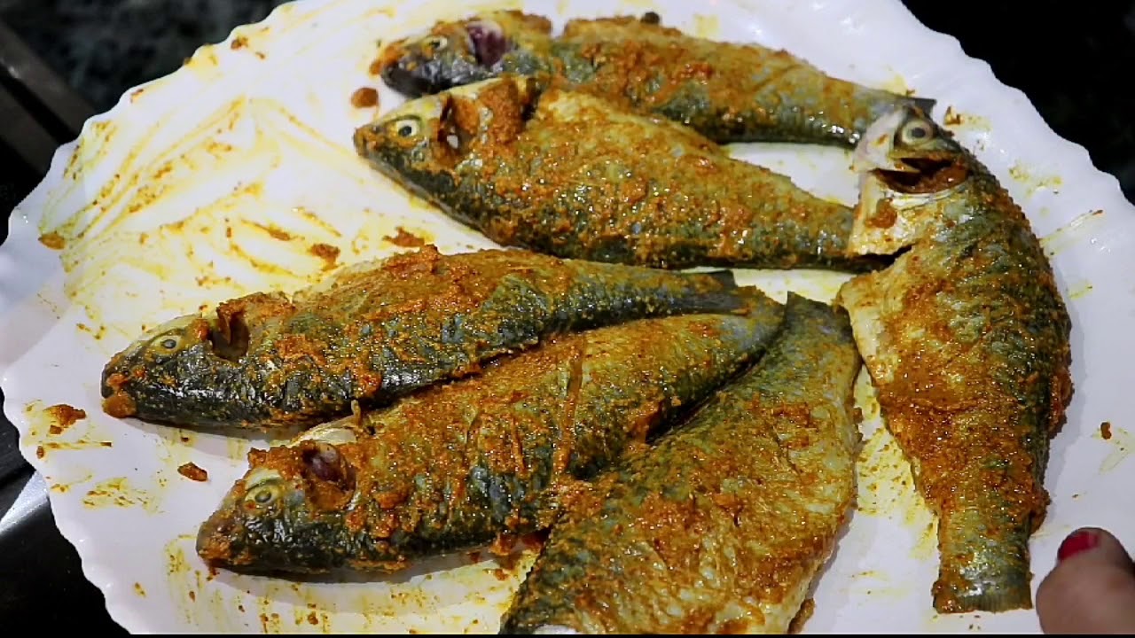 Tawa fried fish ,फ्राई मछली बनाने का एक आसान तरीका , - YouTube