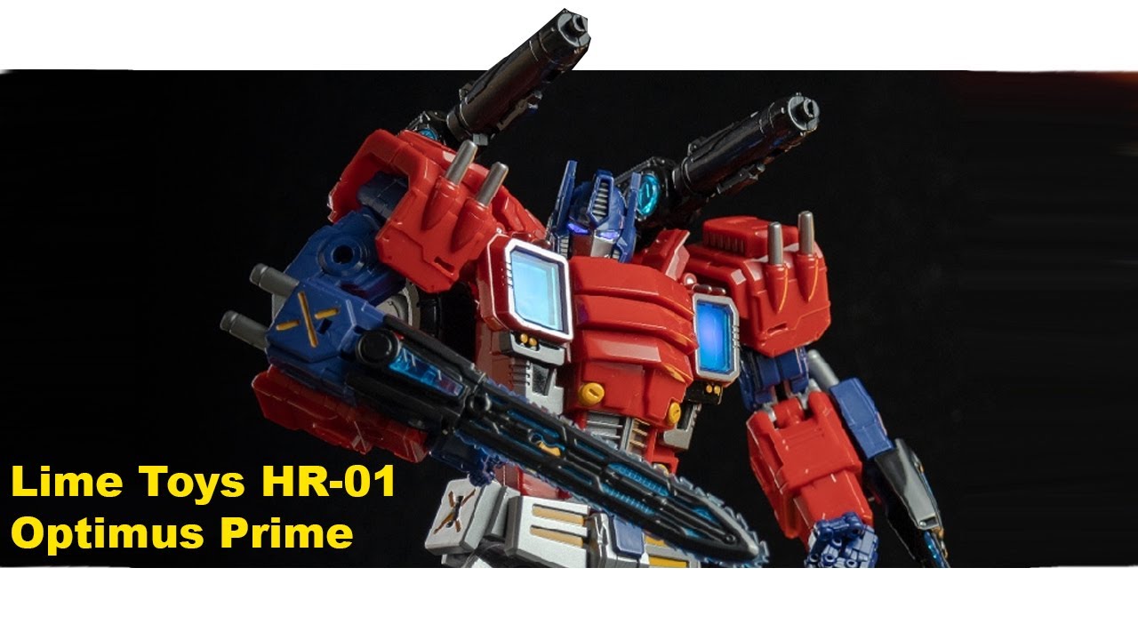 Lime Toys TRANSFORMERS HR 01 Ares Optimus Prime Oversized Version ...