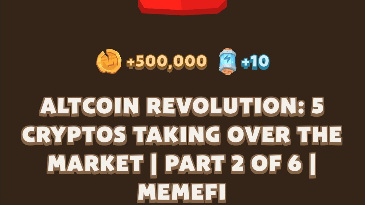 ALTCOIN REVOLUTION: 5 CRYPTOS TAKING OVER THE MARKET | PART 2 OF 6 ...