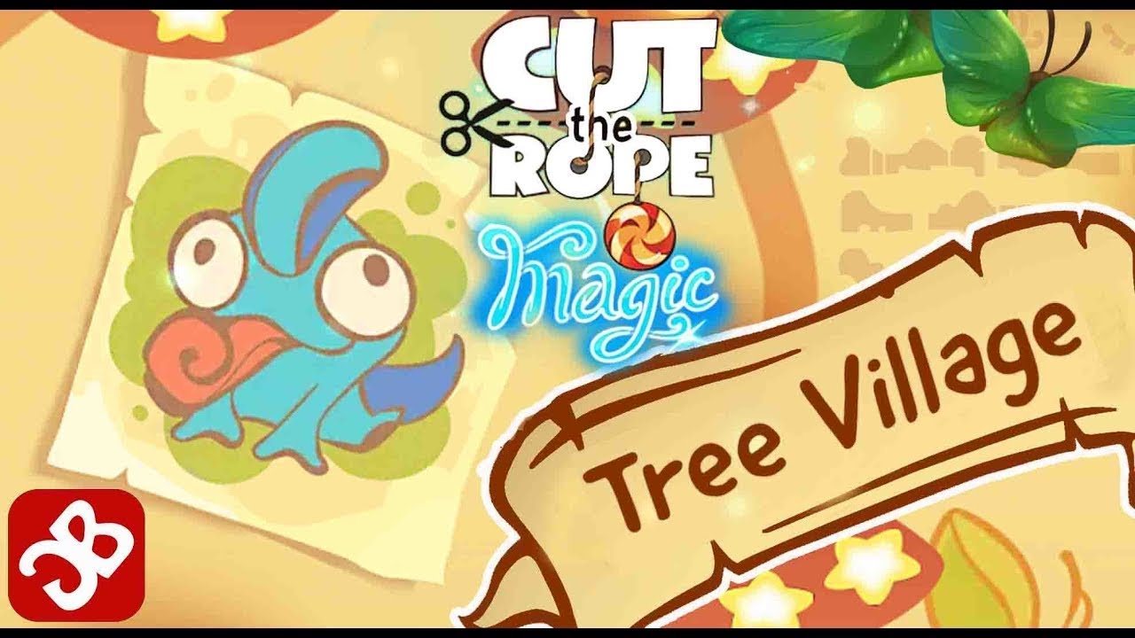 Cut the Rope🐸: Magic- Tree Village Complete Walkthrough + Wizard's ...