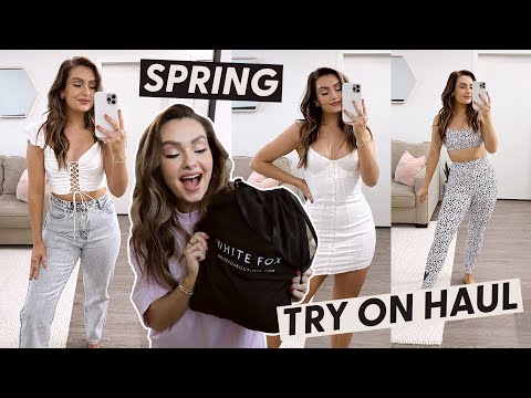 SPRING TRY ON HAUL: White Fox Boutique